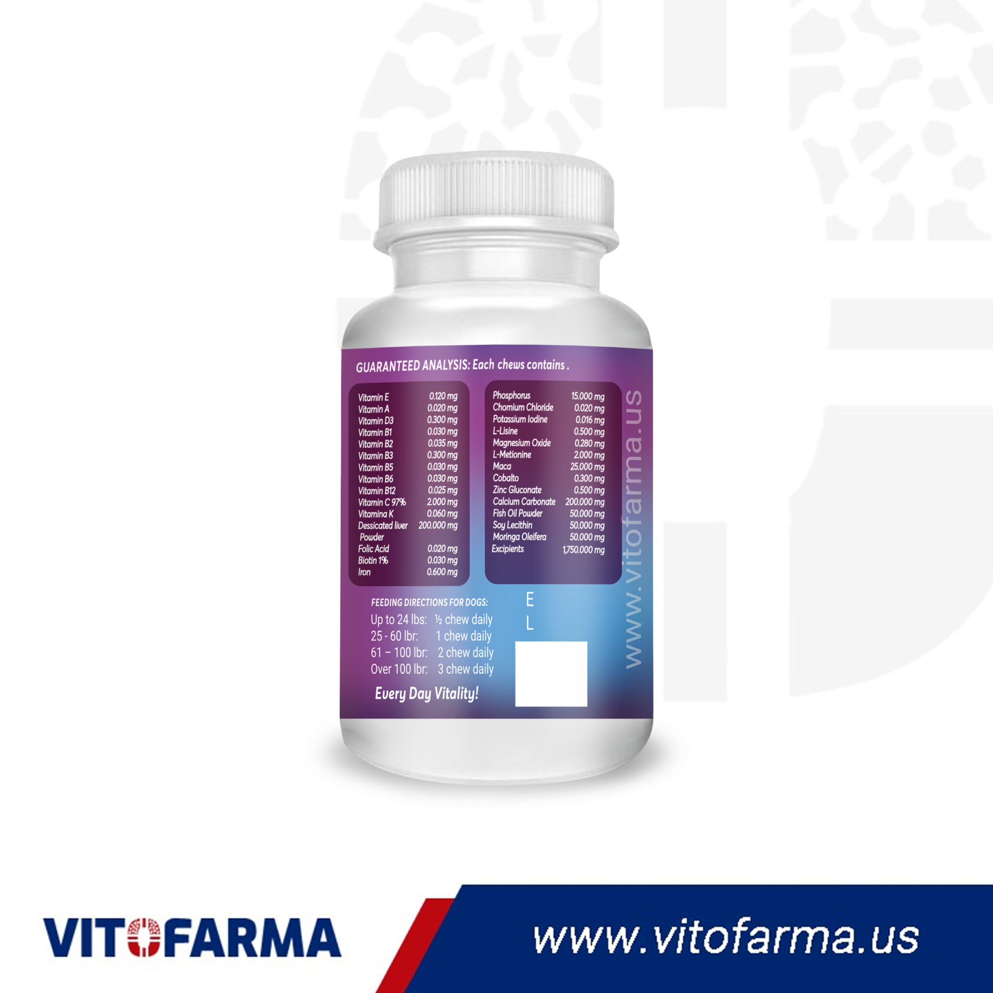 Complete Multavitamin for Dog – NUTRIVIT CAN - Vitofarma