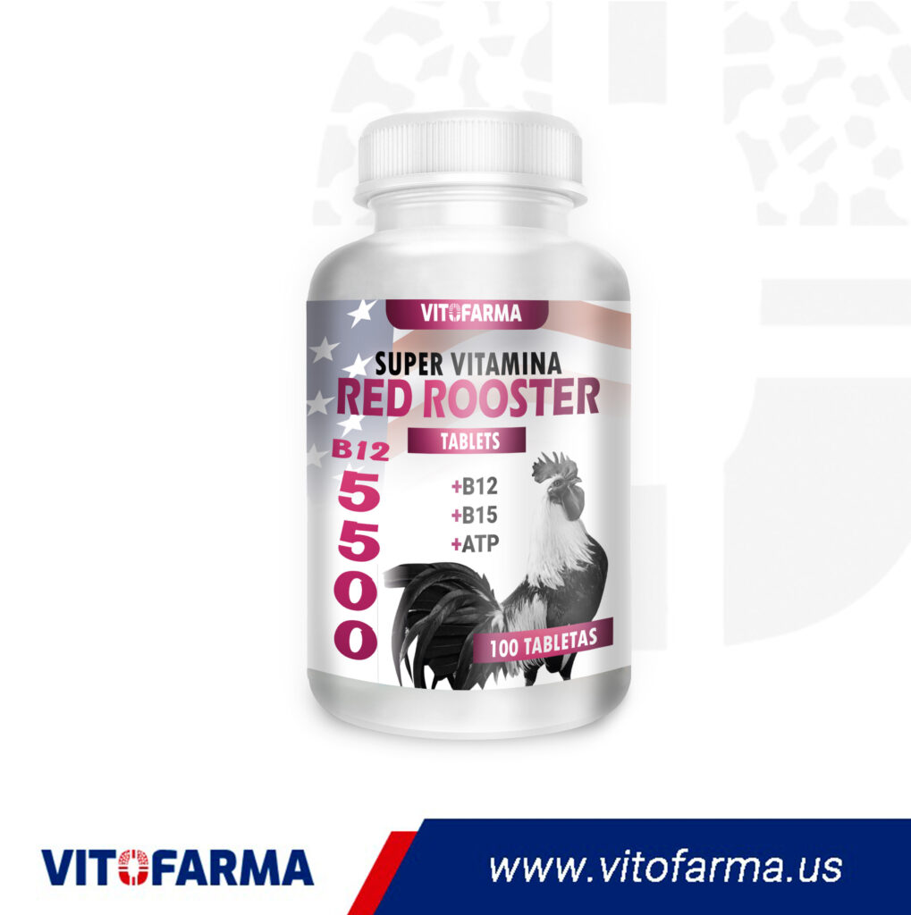 Red Rooster B12 5500 – 100 Tablets - Vitofarma
