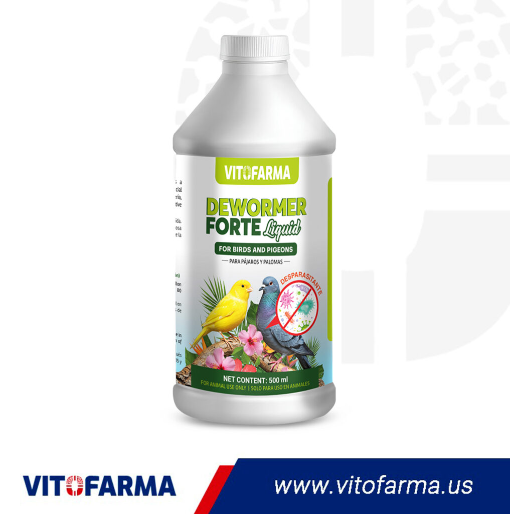 Dewormer Forte for birs – Liquid 500 ml - Vitofarma